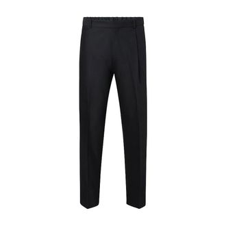 Calvin Klein Polyesterhose mit elastischem Bund - - Trousers - Herren - Schwarzk - S