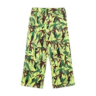 Kenzo Gr&uuml;ne Avocado Hose mit Taschen - - Trousers - Herren - Mehrfarbig - 4XS