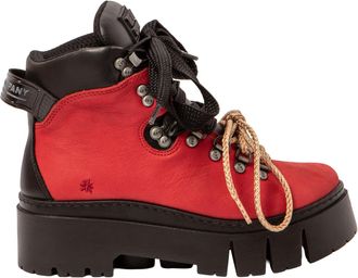 Art Art Damen 1769 Leeds Oxford-Stiefel, Mehrfarbig, Rot, 38 EU