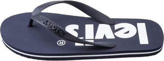 Levi's Unisex Dixon Poster Sandals, Navy Blue, XX-Small