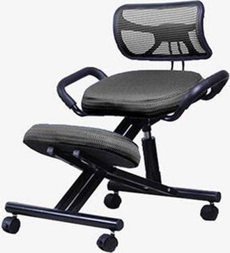 Generic Ergonomischer B&uuml;rostuhl, komfortabler, h&ouml;henverstellbarer Stuhl mit geneigter Sitzfl&auml;che und Rollen, atmungsaktiver B&uuml;rostuhl