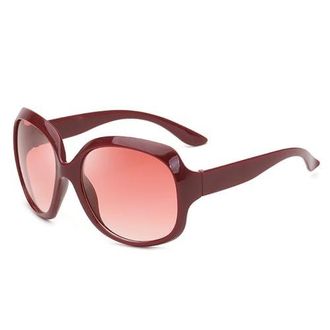 Generic Lunettes De Soleil Unisexe &Agrave; Monture Large For Lext&eacute;rieur, Id&eacute;ales For Les Vacances, Le Sport Et Trajets Quotidiens(Red)