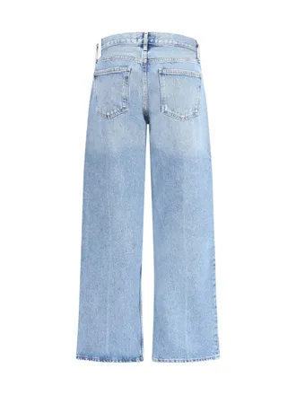 A Gold E Womens Straight Jeans Vault Cotton