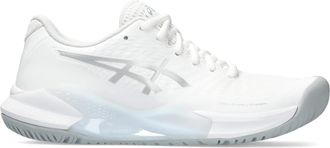 Asics Damen Gel-Challenger 14 Padel Sneaker, White Pure Silver, 39.5 EU