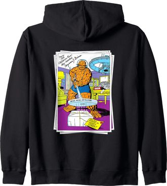 MARVEL Fantastic Four The Thing Retro Vintage Photo Kapuzenjacke