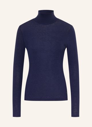 Windsor Windsor. Rollkragenshirt blau