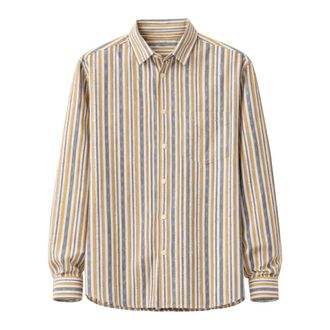 Tintoria Mattei Homme, Chemises, Multicolore, Taille: L Chemise Ray&eacute;e Sangallo