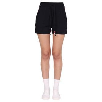 Thom Browne Femme, Shorts, Bleu, Taille: 36 FR Short RWB