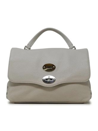 Zanellato Hobo Bags - Ivory Postina Daily Giorno S Leather Handbag - Gr. unisize - in Grau - f&uuml;r Damen