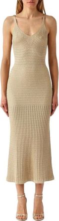 Twinset Femme, Robes, Beige, Taille: 40 FR Knitted Robes