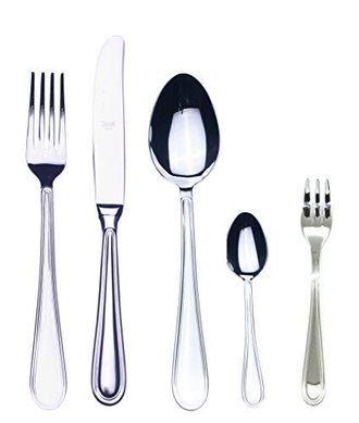 Mepra Mepra Hohlgriff Norma, Besteck, 30 Stück, Silber