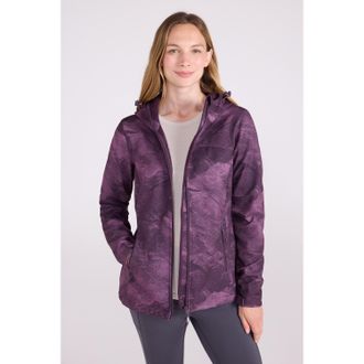 Mountain Warehouse Exodus Softshelljacke Wasserbest&auml;ndig f&uuml;r Damen (Violett)