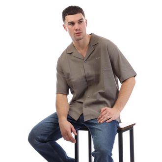 HUGO BOSS Hemd f&uuml;r Herren, Jerseyware (Beige)