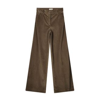 Max Mara Weite Hose - - Trousers - Damen - Braun - XS