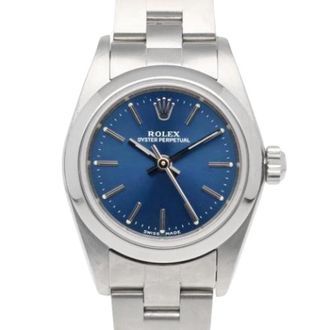 Rolex Pre-owned Vintage Armbanduhr - - Pre-owned - Damen - Blau - ONE SIZE