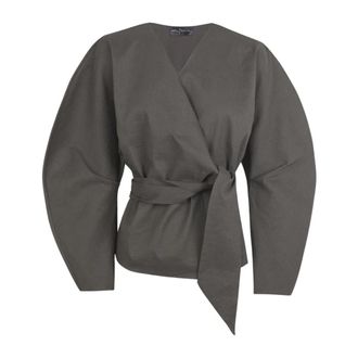 Cortana Brenna Jacket - - Blouses & Shirts - Damen - Grau - XS