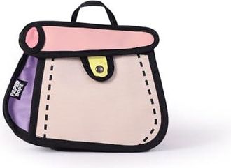 Generic Paperdope SliceTote - Sac fourre-tout 2D de style bande dessin&eacute;e kawaii | Sac &agrave; bandouli&egrave;re unique et insolite pour femmes et adolescentes filles, sac