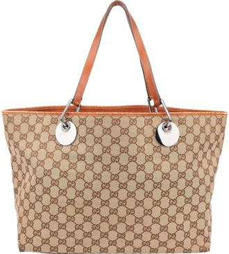 Gucci Crossbody Bags - Gucci GG Monogram Eclipse Handbag - Gr. unisize - in Braun - f&uuml;r Damen