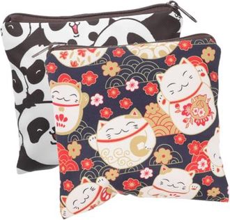 UPKOCH 2 Pi&egrave;ces Sac de serviette hygi&eacute;nique sac de rangement de serviette hygi&eacute;nique pochette sanitaire