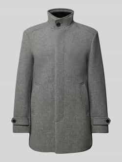 Selected Mantel mit Stehkragen Modell NEW REUBEN