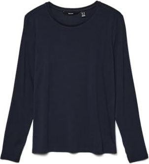 Vero Moda Vmava Ls Top JRS GA Noos, Blazer Bleu Marine, M Femmes