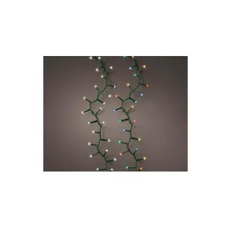 Lumineo Lumineo - Kaemingk 1000 warmwei&szlig;e und mehrfarbige LED-Weihnachtslichter, Funkeleffekt