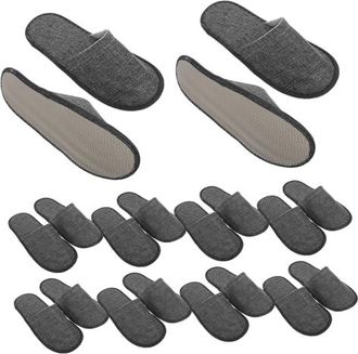 Valiclud 20 Pièces Pantoufles Intérieures Jetables Pour Hôtel Et Maison Lot De Confortables Et Pratiques