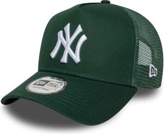 New Era A-Frame Trucker Cap - New York Yankees Forest Green