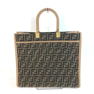 Fendi Pre-owned Cuir sacs-fendi - Femme - Pre-owned - Brun - Taille: ONE Size
