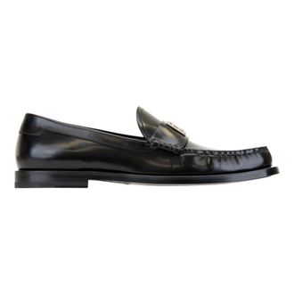 Dolce & Gabbana Herren Slip-On Loafers - - Shoes - Herren - Schwarzk - 41 EU