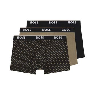 HUGO BOSS Homme, Sous-v&ecirc;tements, Multicolore, Taille: S Trunk 3P Power Desig