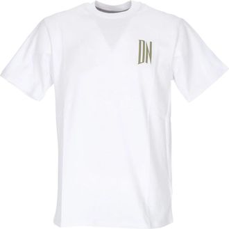 Dolly Noire Druck Wei&szlig;es T-Shirt Kurzarm - - Tops - Herren - Wei&szlig; - XL