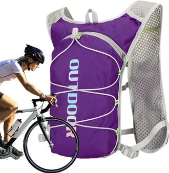 Generic Laufende Hydration Rucksack,Wasserweste f&uuml;r Training & &Uuml;bung | Multifunktionaler Leichtgewichtiger Hydrationsrucksack f&uuml;r Reisen, Training, Radfahren,