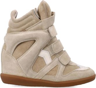 Isabel Marant Bekett straps sneakers - Nude