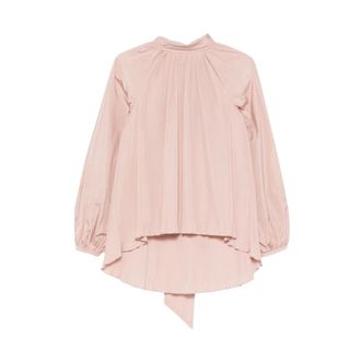 Max Mara Mxevalle Plissee-Bluse - - Blouses & Shirts - Damen - Rosa - XS