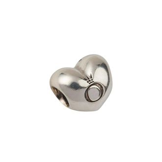 Pandora Herz-Pfeil-Charm aus Silber und Gold - - Accessories - Damen - Grau - ONE SIZE