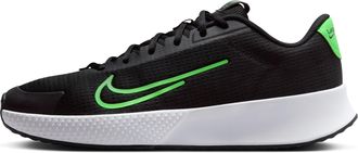 Nike Nike Herren M Vapor Lite 2 Hc Tennisschuhe, Black/Poison Green-White, 38.5 EU