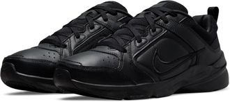Nike Sneaker NIKE DEFY ALL DAY, Herren, Gr. 42,5, schwarz (schwarz, schwarz, schwarz), Leder, Synthetik, Schuhe Sneaker, Topseller