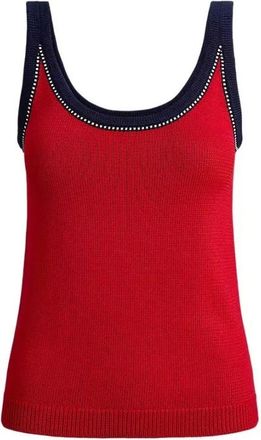 Ralph Lauren Femme, Tops, Rouge, Taille: 44 FR Vesta Top