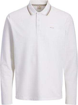 Jack & Jones Jprblualves Ls Polo, Cloud Dancer, M Hommes