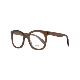 Maje Femme, Accessoires, Brun, Taille: ONE Size Lunettes &agrave; monture ronde en plastique