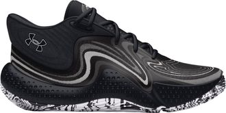 Under Armour UA Spawn Grafikdruck Basketball Schuhe f&uuml;r Herren (Schwarz)