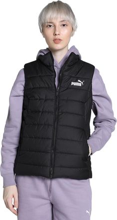 Puma Damen Ess Padded Vest Weste 84894101 Schwarz, schwarzes, XS