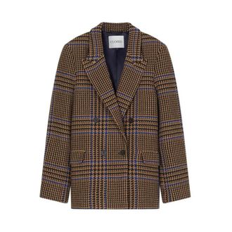Closed Taillierter Zweireiher Blazer - - Jackets - Damen - Braun - XS