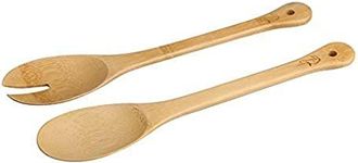 Fackelmann Fackelmann Salatbesteck Bambus, braun, 30 x 6,5 x 2 cm