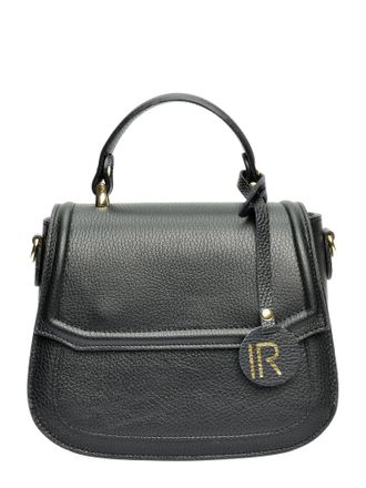 Isabella Rhea Schwarz Rindsledertasche