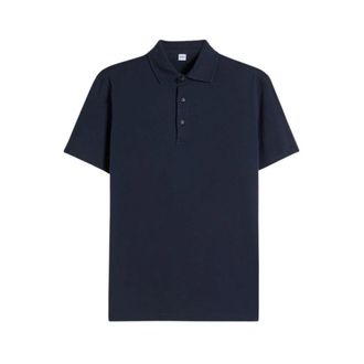 Aspesi Jersey Polo - - Tops - Herren - Blau - S