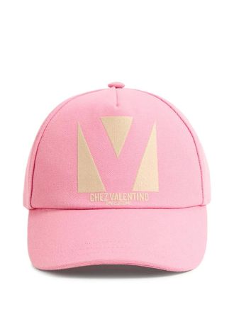 Valentino Garavani casquette Chez - Rose