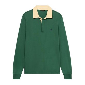 Brooks Brothers Polohemd mit Cordkragen - - Tops - Herren - Gr&uuml;n - M