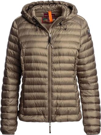 Parajumpers Femme, Vestes, Brun, Taille: 40 FR Genie Hooded Down Jacket
